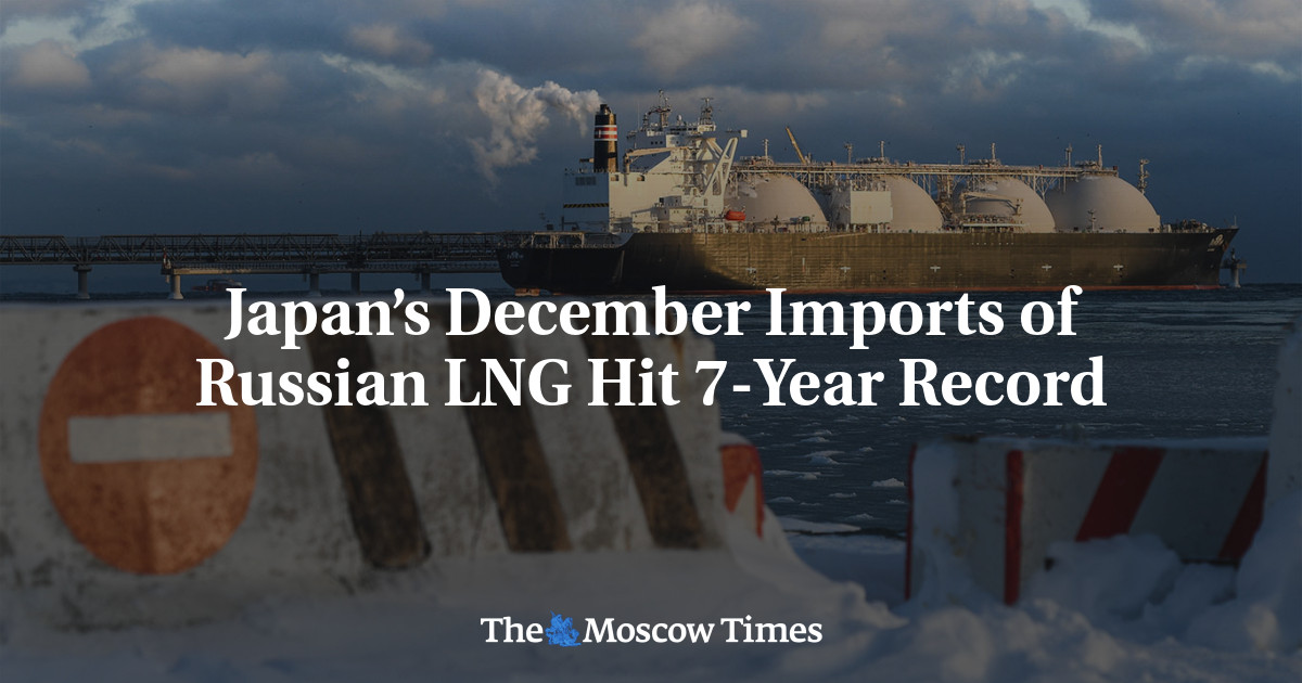 Japan’s December Imports of Russian LNG Hit 7-Year Record - The Moscow ...