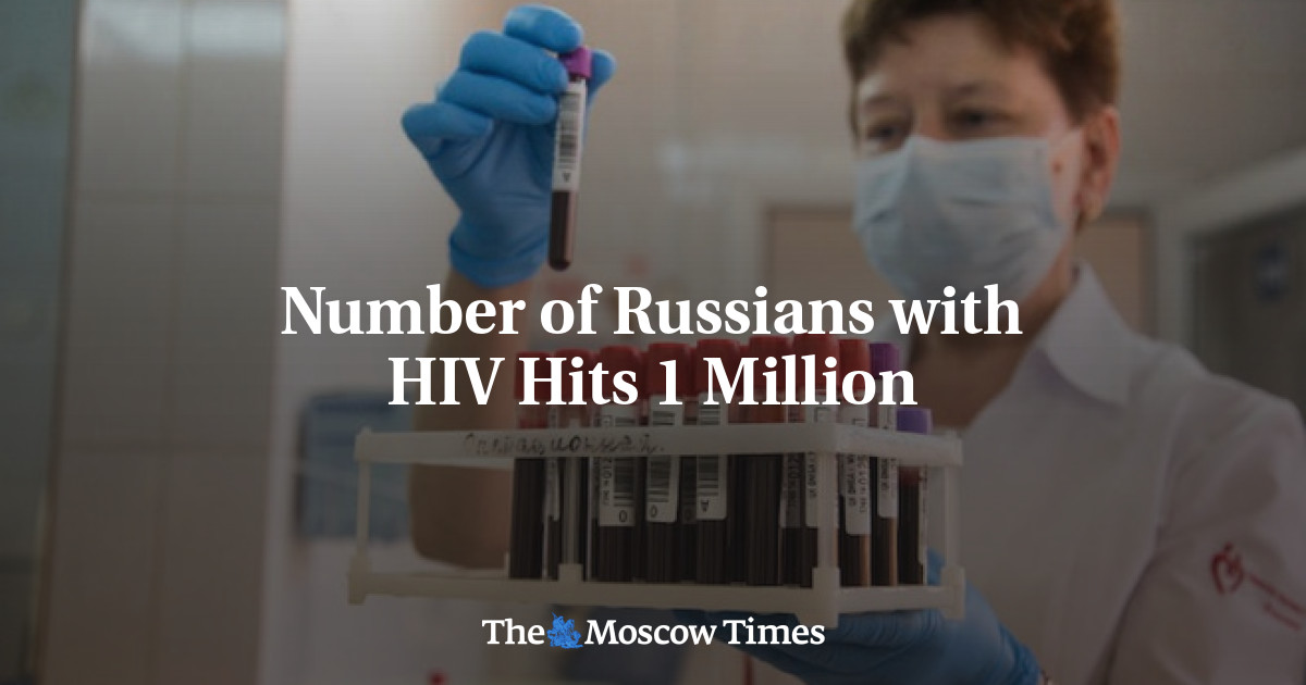 Number of Russians with HIV Hits 1 Million