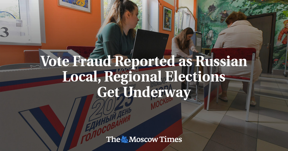 Vote Fraud Reported as Russian Local, Regional Elections Get Underway ...