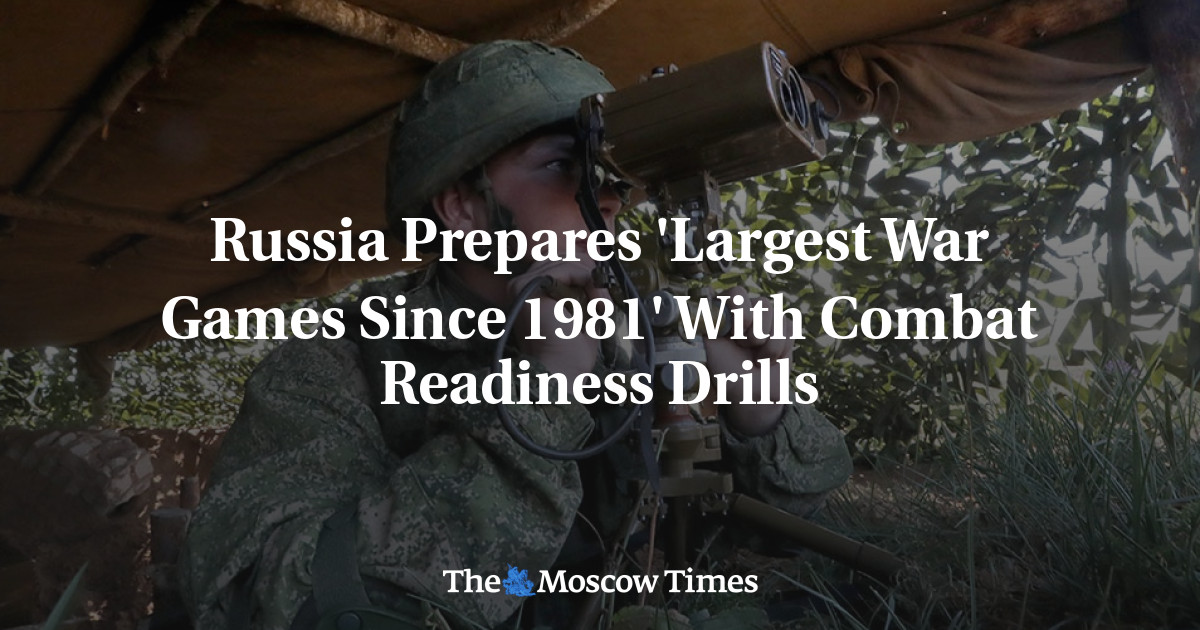 Russia Prepares 'Largest War Games Since 1981' With Combat Readiness Drills