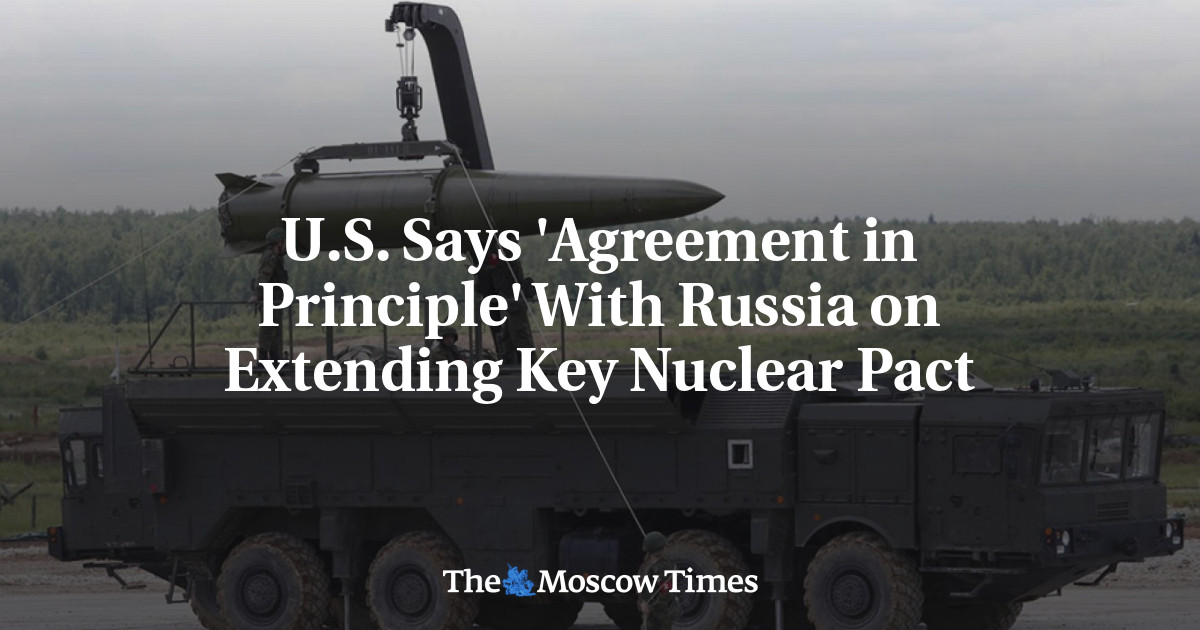U.S. Says 'Agreement in Principle' With Russia on Extending Key Nuclear ...