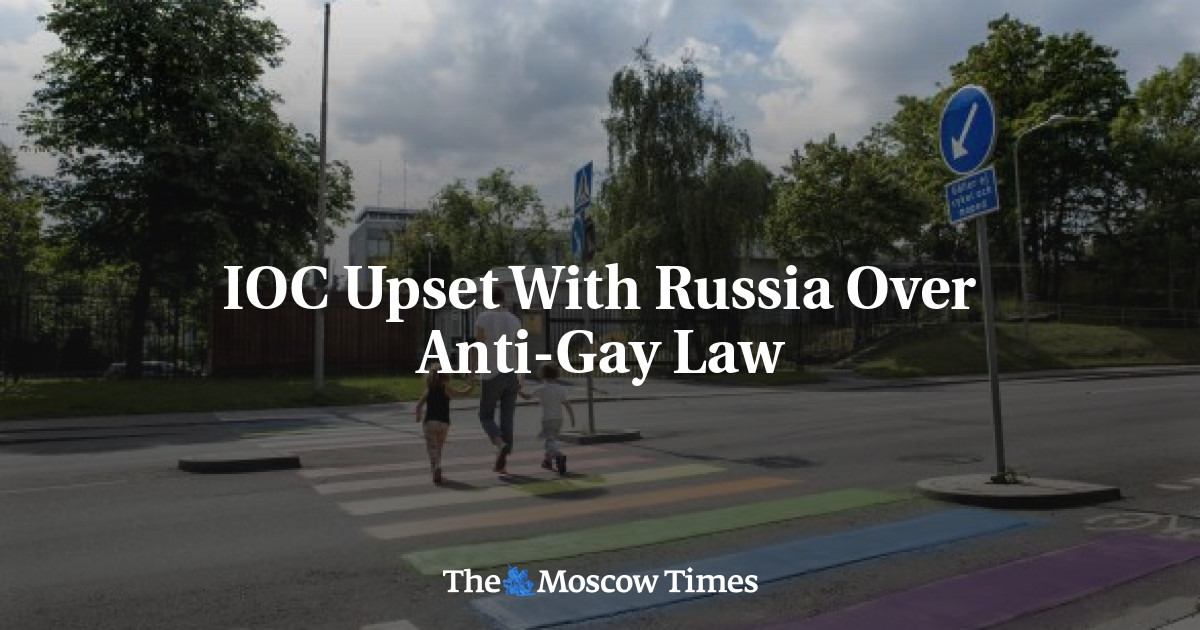 IOC Upset With Russia Over Anti-Gay Law