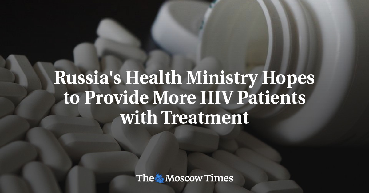 Russia's Health Ministry Hopes to Provide More HIV Patients with Treatment