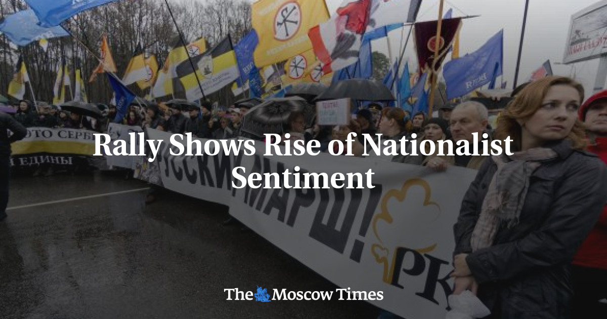 Rally Shows Rise of Nationalist Sentiment