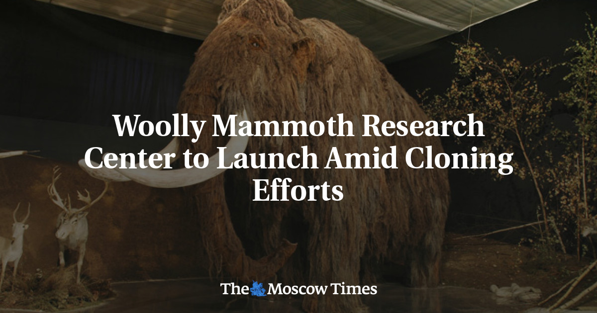 Woolly Mammoth Research Center to Launch Amid Cloning Efforts
