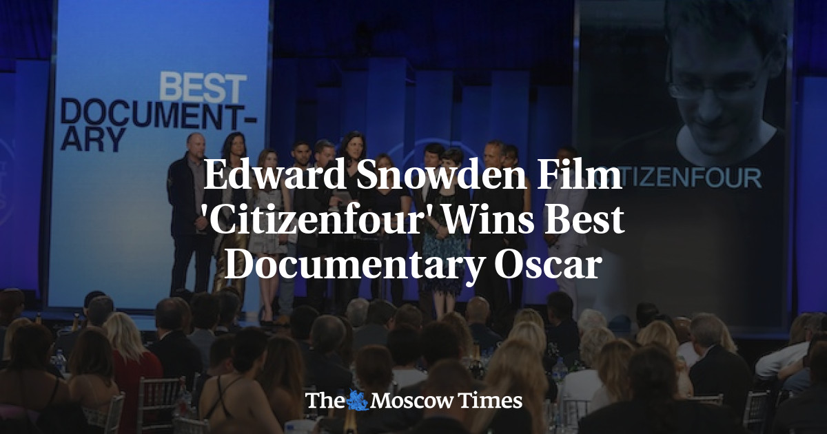 Edward Snowden Film 'Citizenfour' Wins Best Documentary Oscar