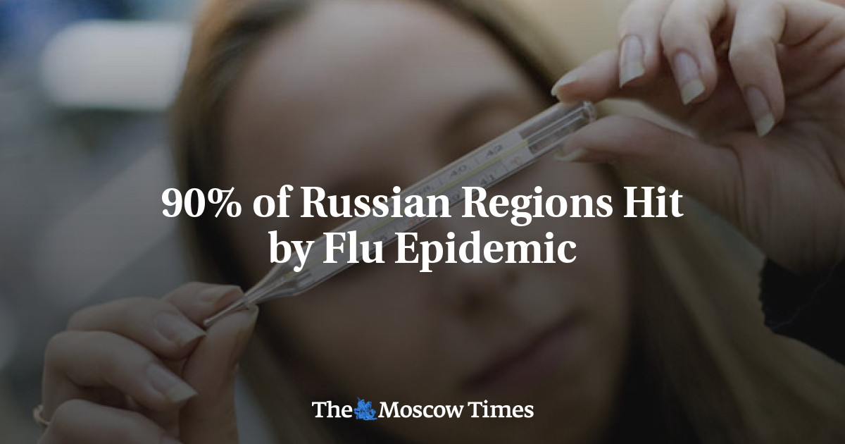 90% of Russian Regions Hit by Flu Epidemic