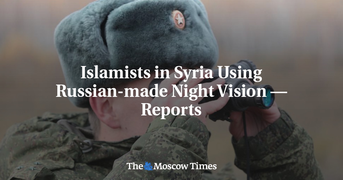 Islamists in Syria Using Russian-made Night Vision — Reports