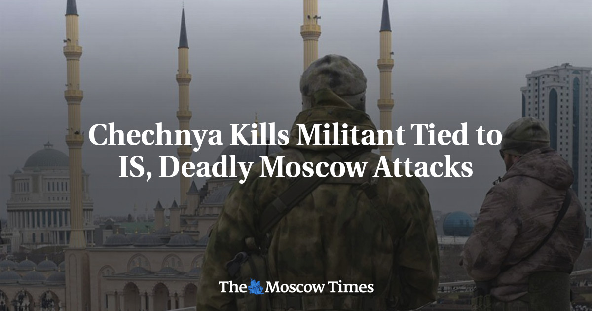 Chechnya Kills Militant Tied to IS, Deadly Moscow Attacks - The Moscow ...