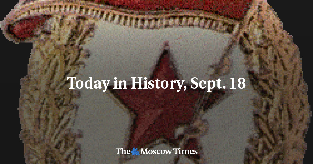 Today in History, Sept. 18