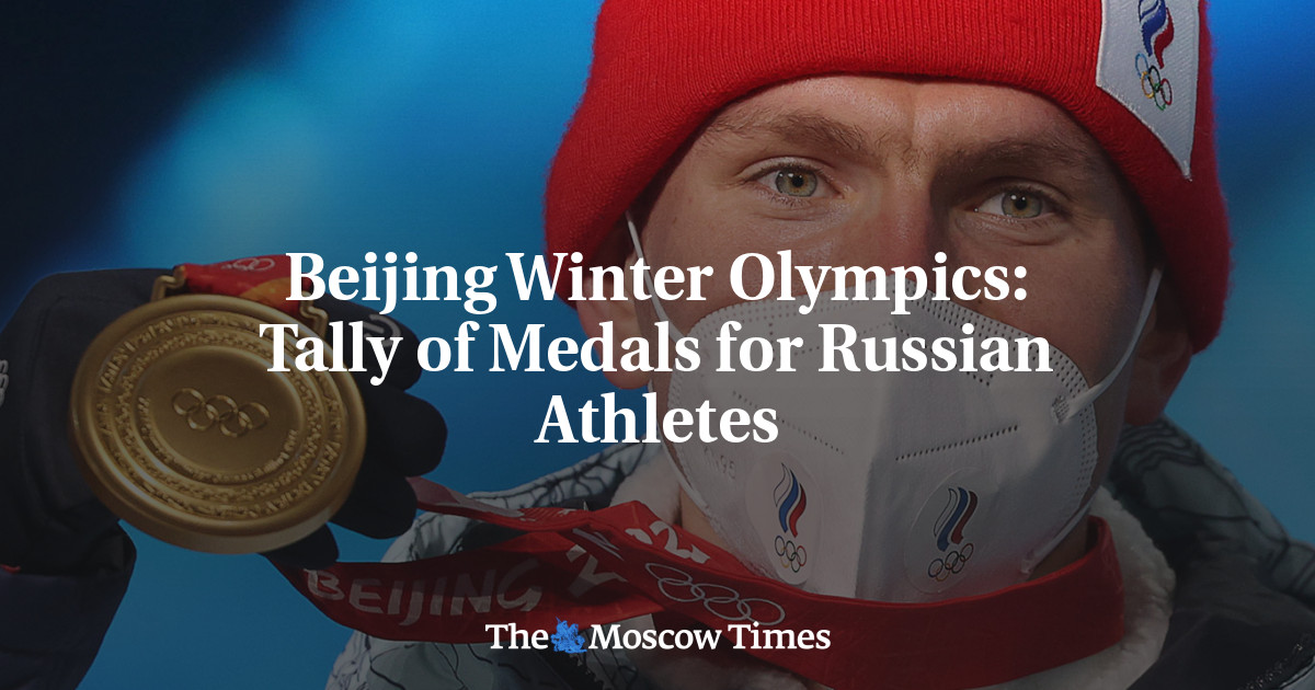 Beijing Winter Olympics: Tally of Medals for Russian Athletes - The ...