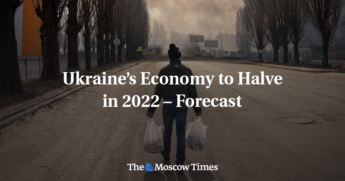 Ukraine’s Economy to Halve in 2022 – Forecast - The Moscow Times