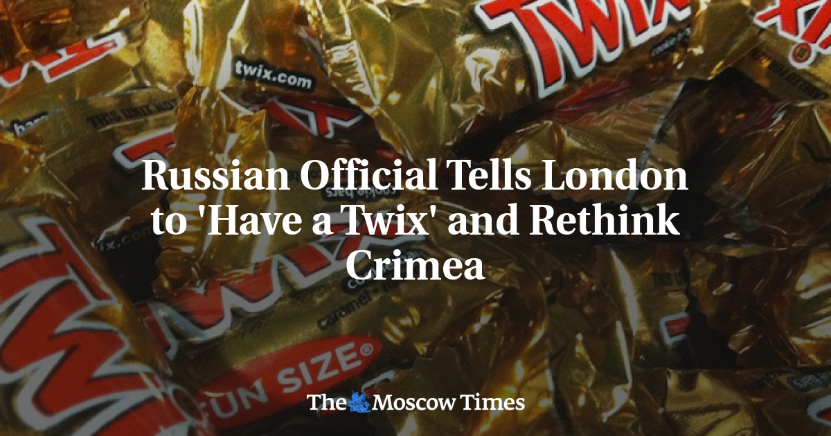 Russian Official Tells London to 'Have a Twix' and Rethink Crimea