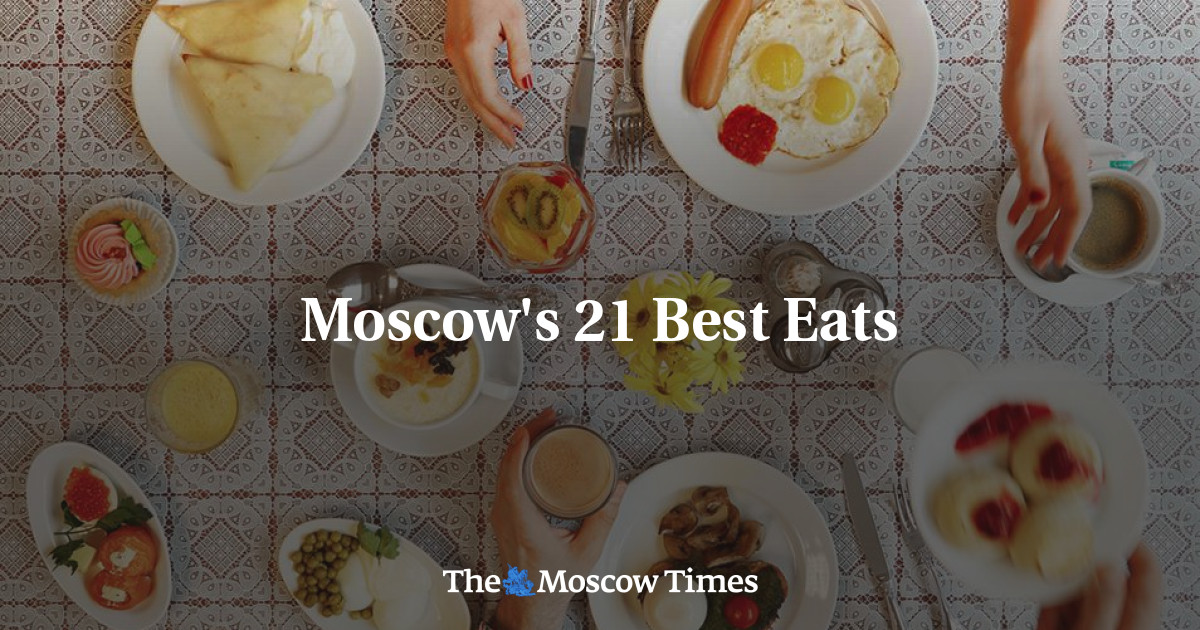 Moscow's 21 Best Eats
