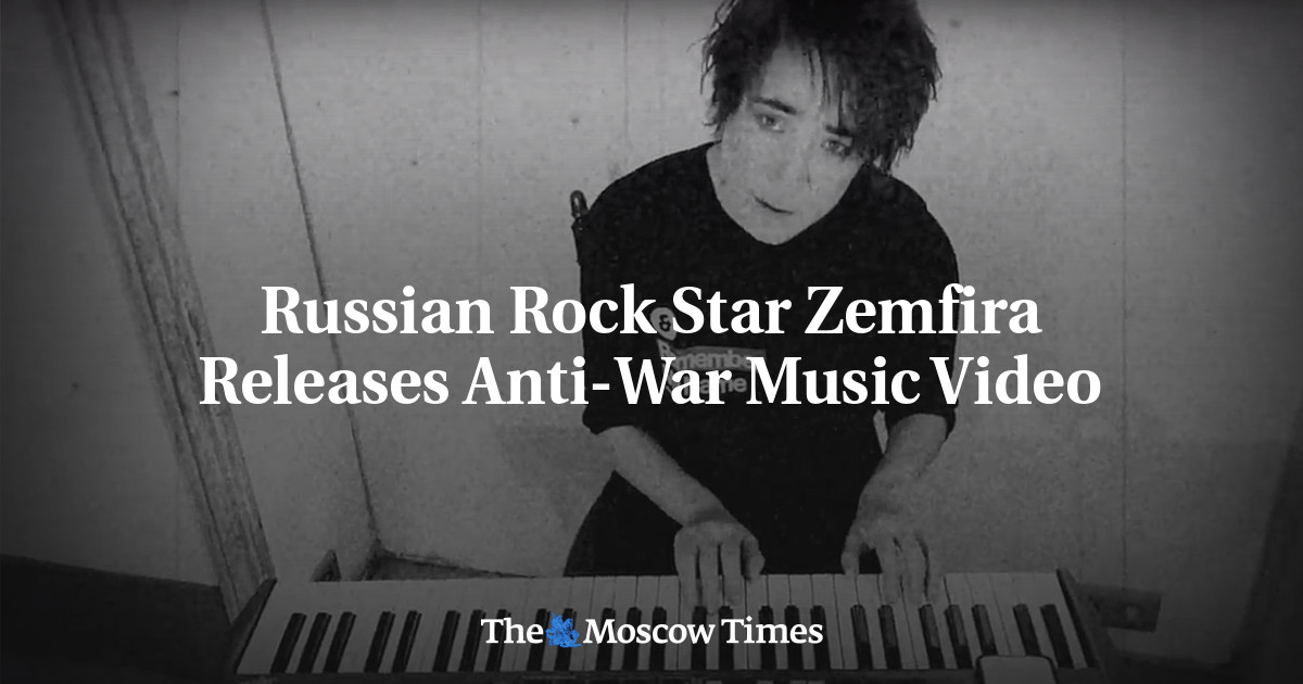 Russian Rock Star Zemfira Releases Anti-War Music Video - The Moscow Times