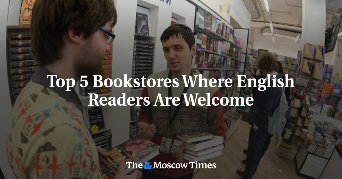 Top 5 Bookstores Where English Readers Are Welcome