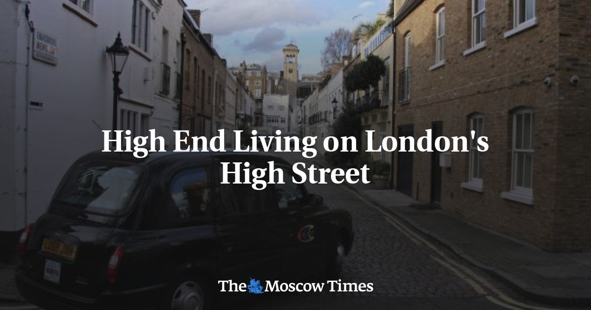 High End Living on London's High Street