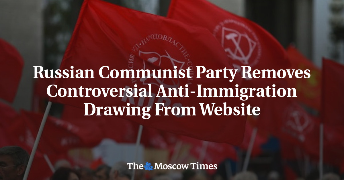 Russian Communist Party Removes Controversial Anti-Immigration Drawing ...