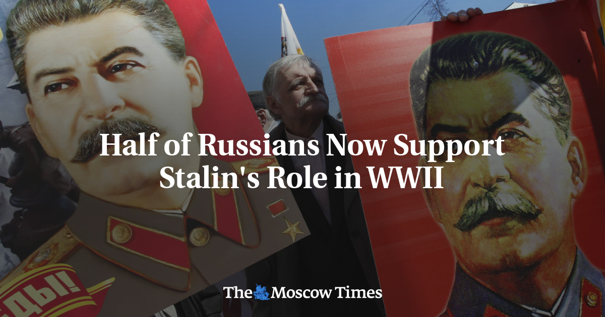Half of Russians Now Support Stalin's Role in WWII
