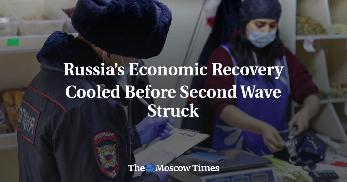 Russia’s Economic Recovery Cooled Before Second Wave Struck - The ...