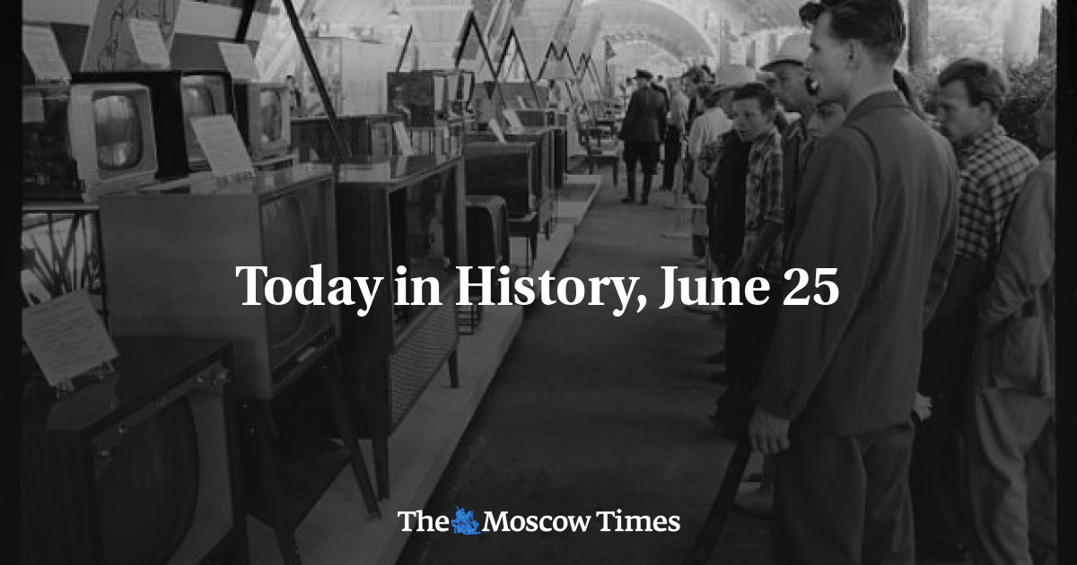Today in History, June 25
