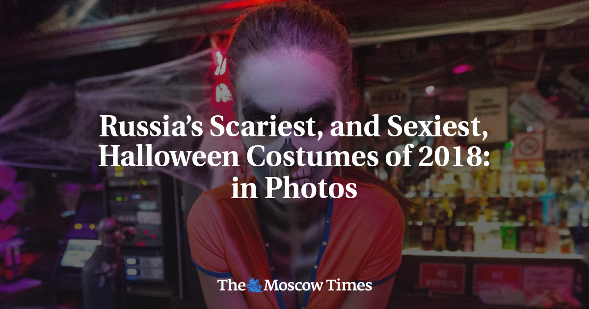 Russia’s Scariest, and Sexiest, Halloween Costumes of 2018: in Photos