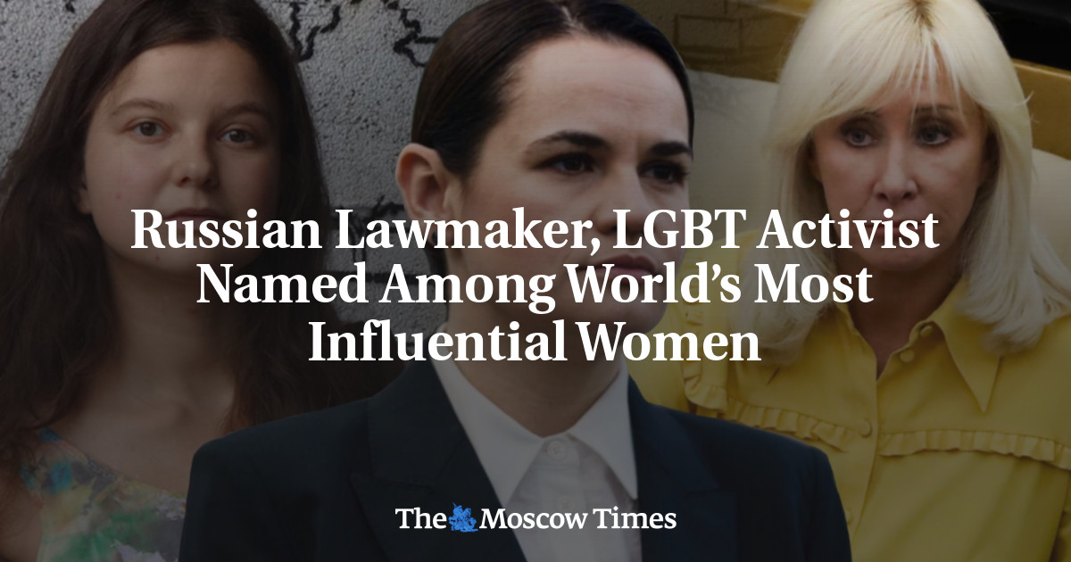Russian Lawmaker, LGBT Activist Named Among World’s Most Influential ...