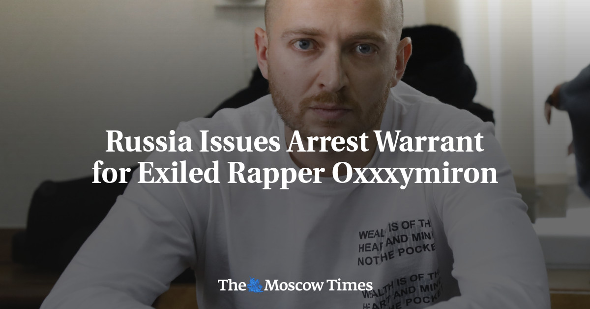 Russia Issues Arrest Warrant for Exiled Rapper Oxxxymiron - The Moscow ...