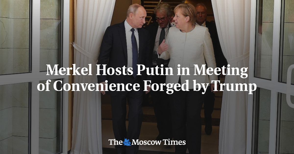 Merkel Hosts Putin in Meeting of Convenience Forged by Trump