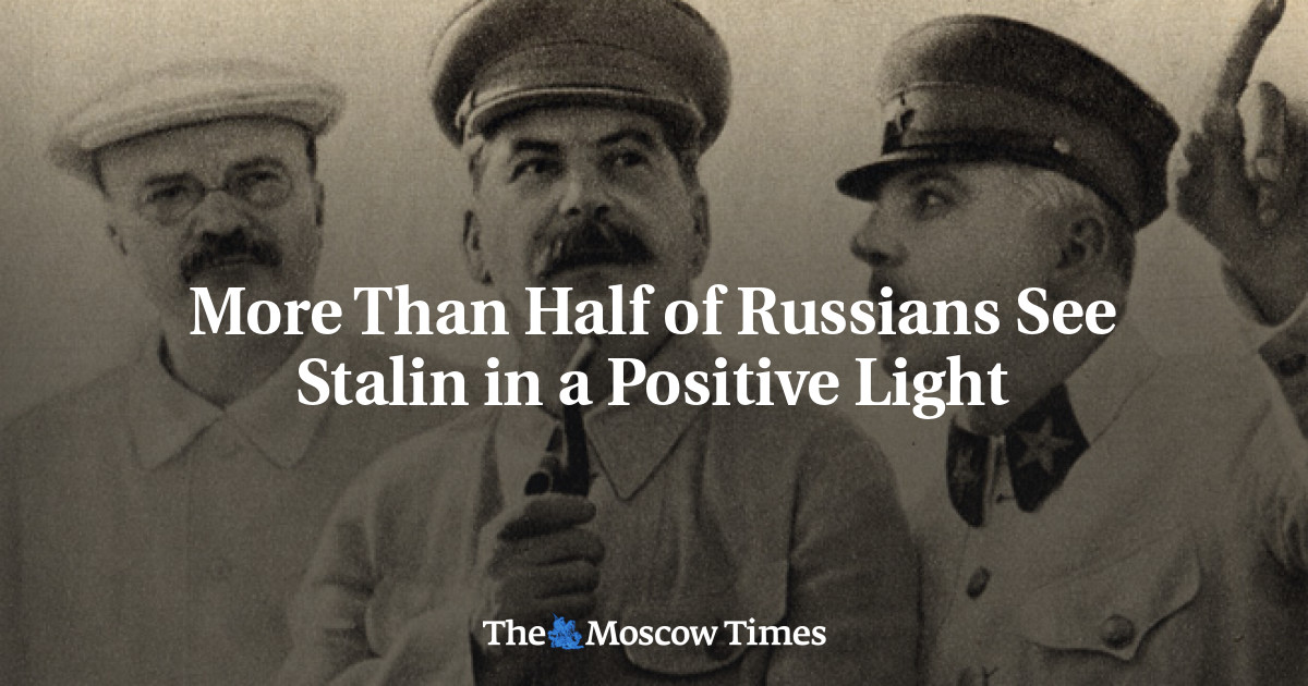 More Than Half of Russians See Stalin in a Positive Light