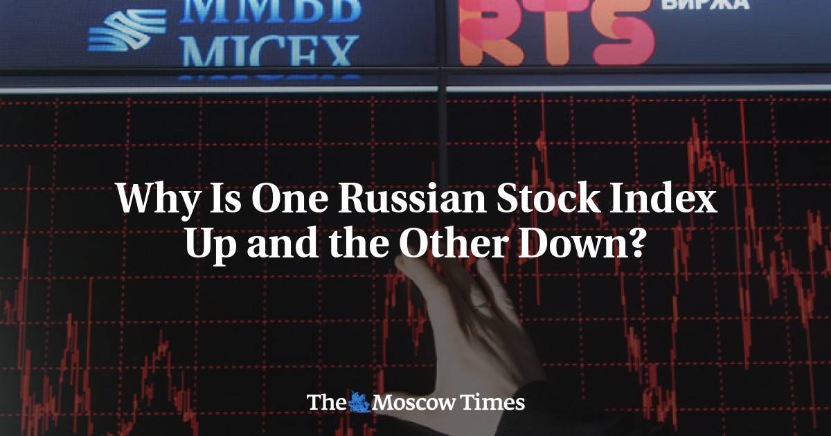 Why Is One Russian Stock Index Up and the Other Down?
