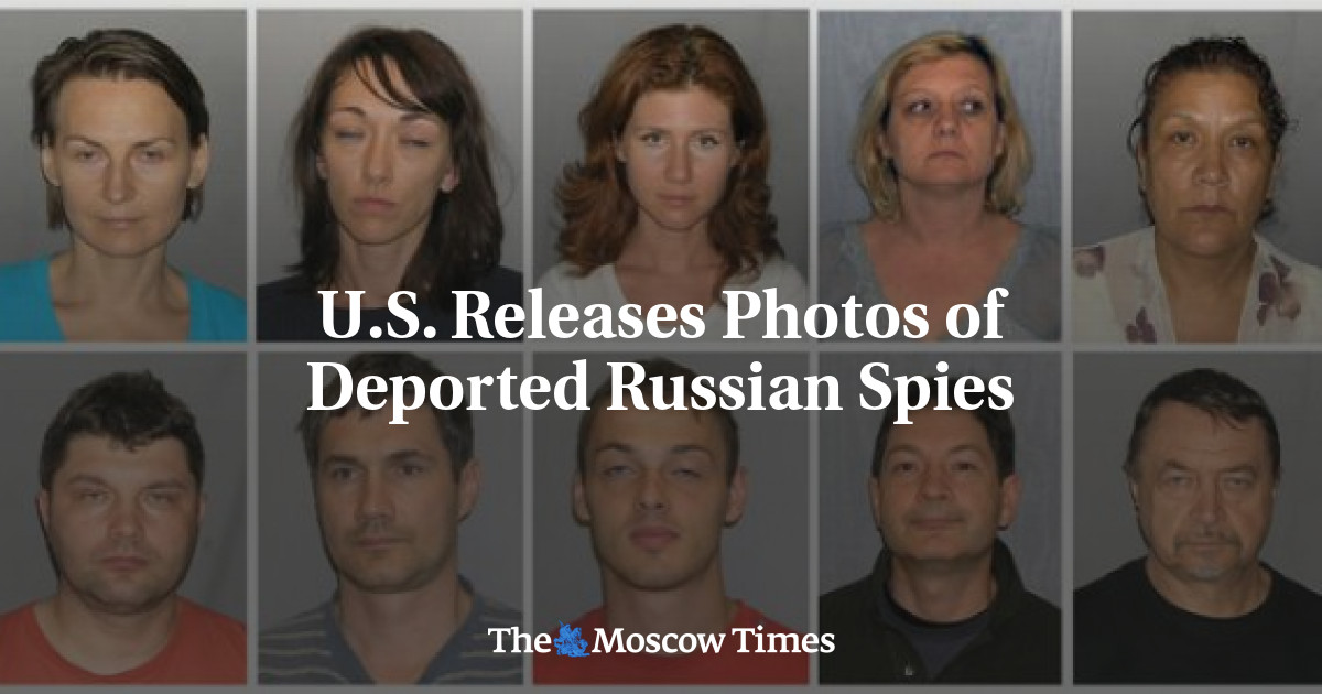 U.S. Releases Photos of Deported Russian Spies