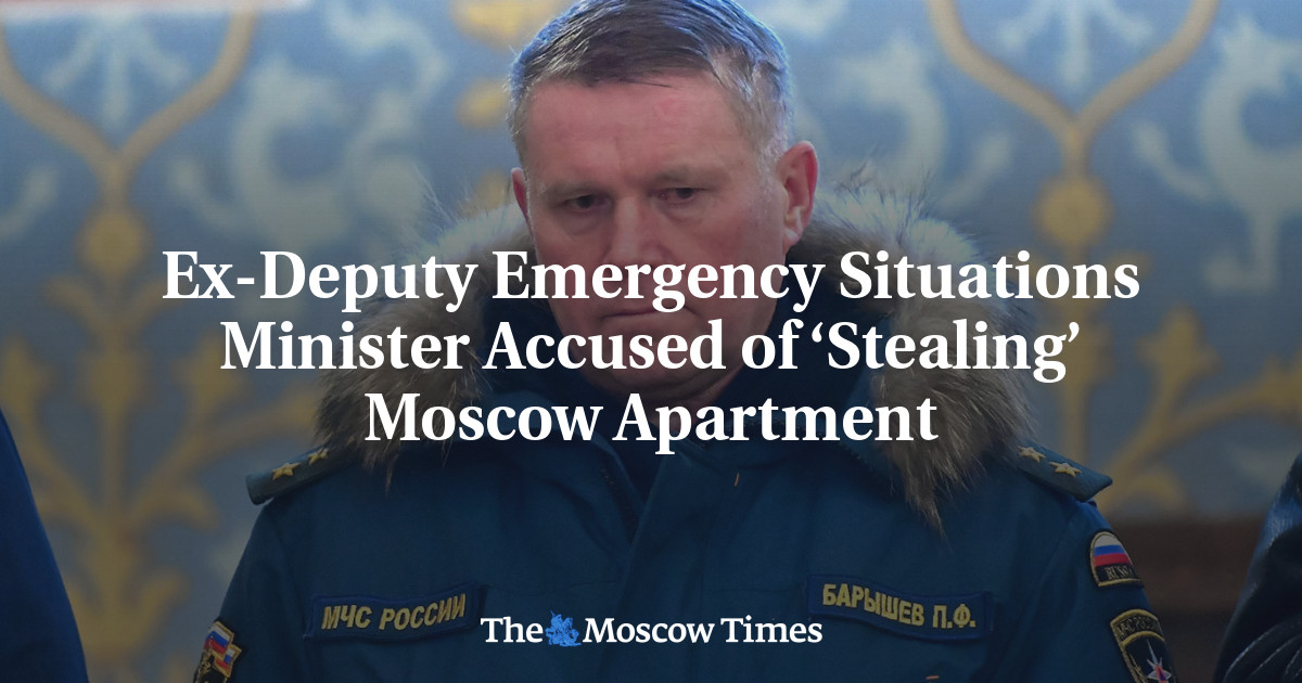 Ex-Deputy Emergency Situations Minister Accused of ‘Stealing’ Moscow ...