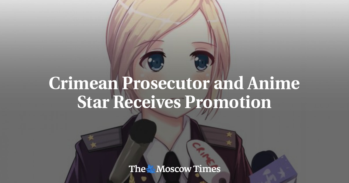 Crimean Prosecutor and Anime Star Receives Promotion