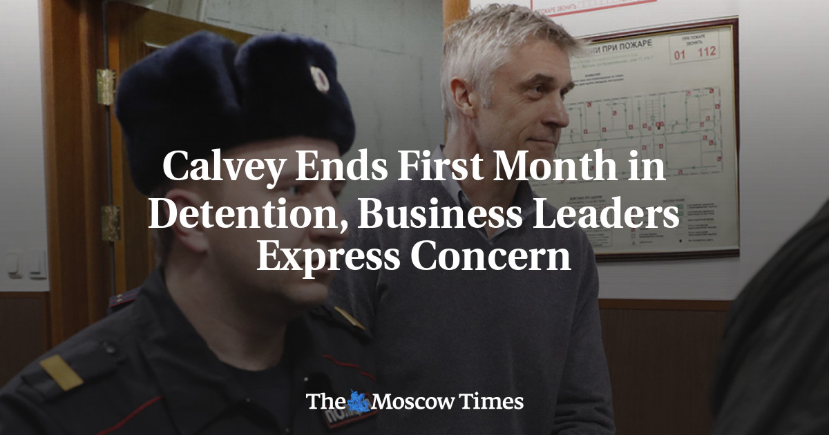 Calvey Ends First Month in Detention, Business Leaders Express Concern ...