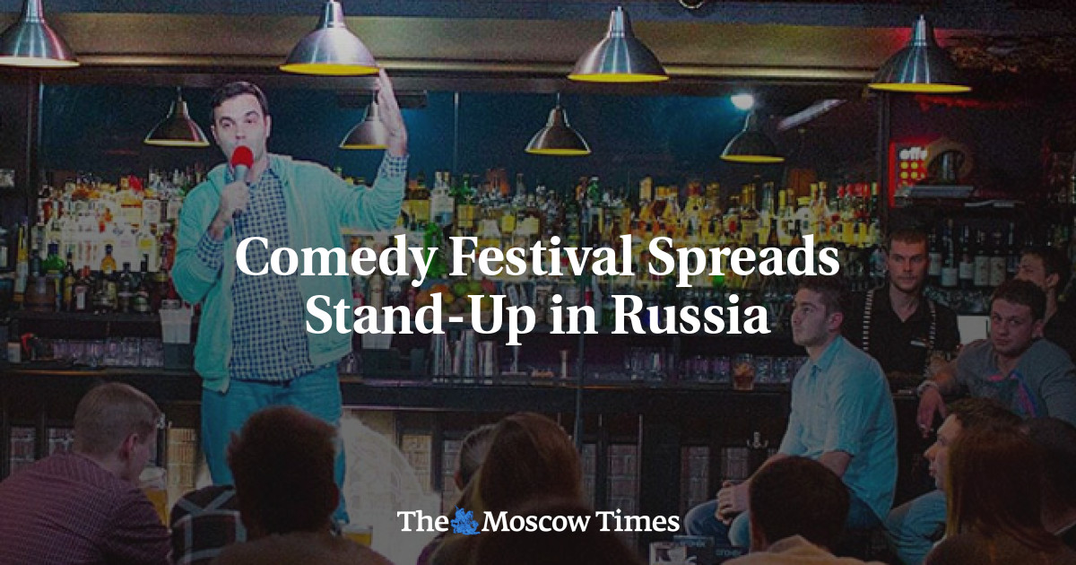 Comedy Festival Spreads Stand-Up in Russia