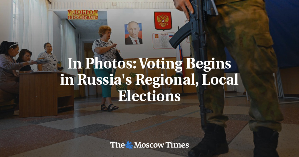 In Photos: Voting Begins in Russia's Regional, Local Elections - The ...