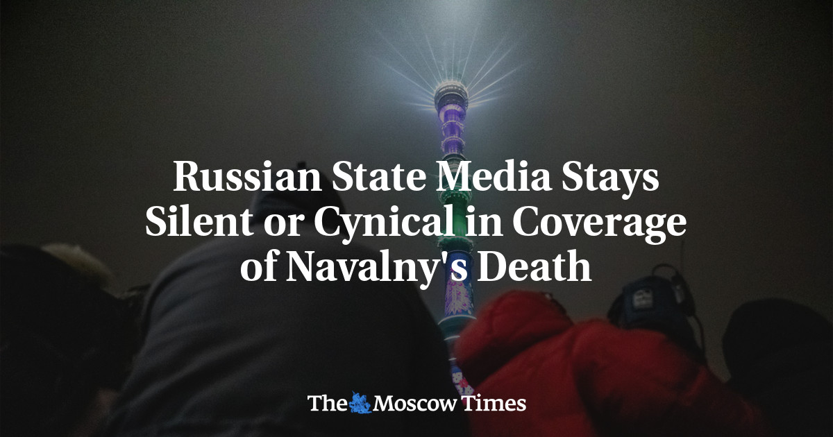 Russian State Media Stays Silent or Cynical in Coverage of Navalny's ...
