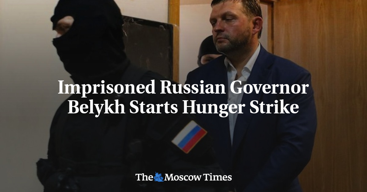 Imprisoned Russian Governor Belykh Starts Hunger Strike