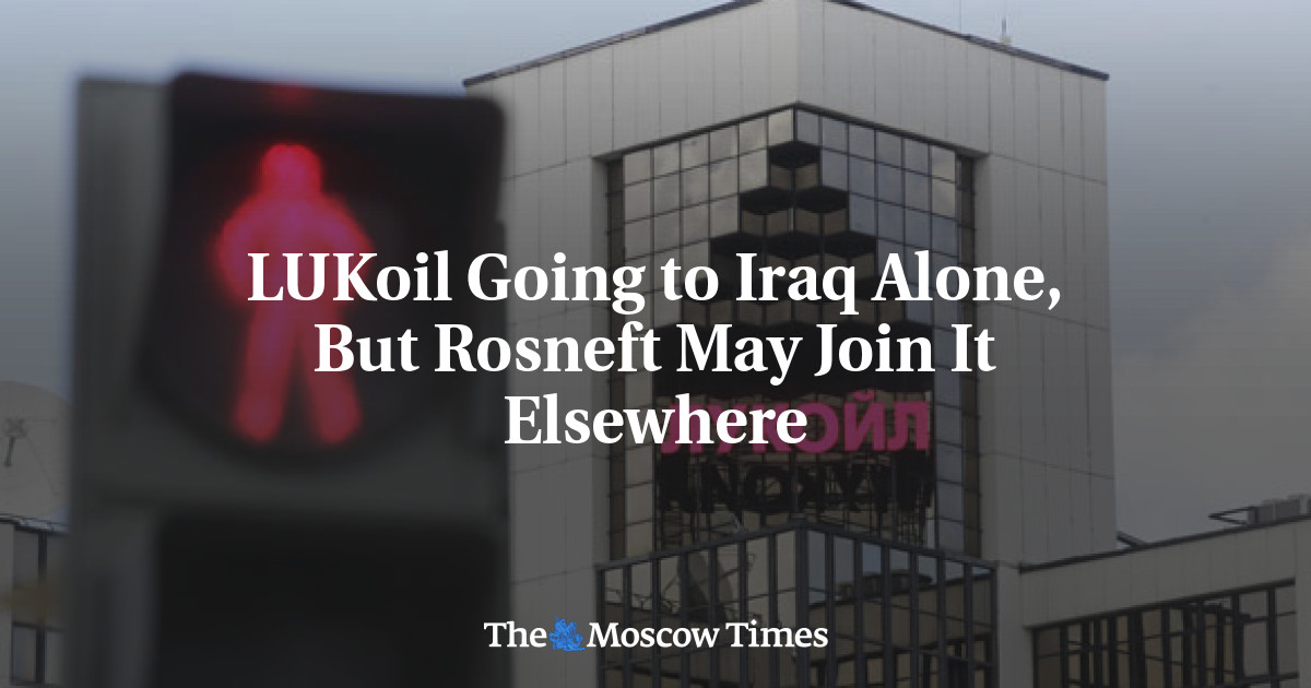 LUKoil Going to Iraq Alone, But Rosneft May Join It Elsewhere