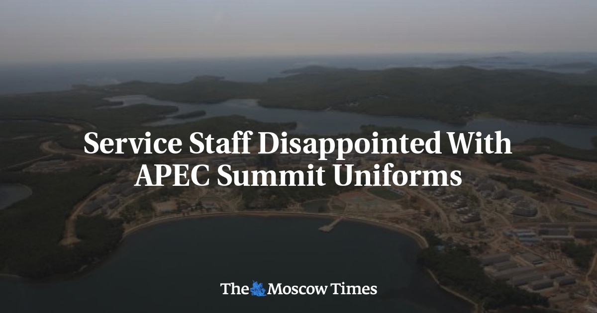 Service Staff Disappointed With APEC Summit Uniforms