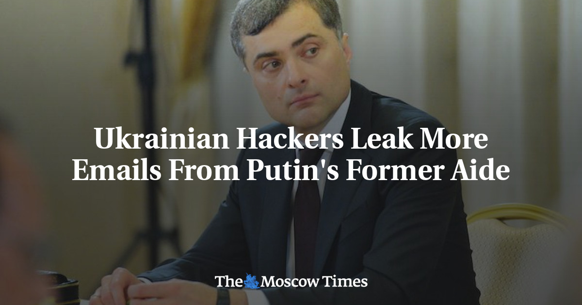 Ukrainian Hackers Leak More Emails From Putin's Former Aide