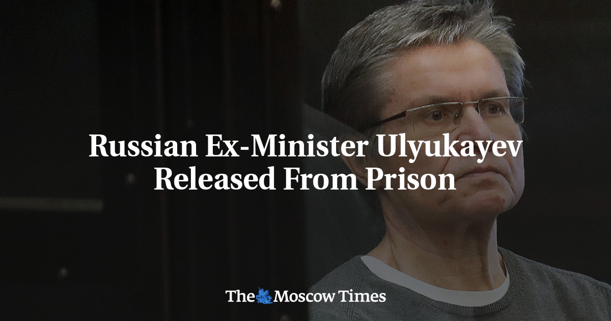 Russian Ex-Minister Ulyukayev Released From Prison - The Moscow Times