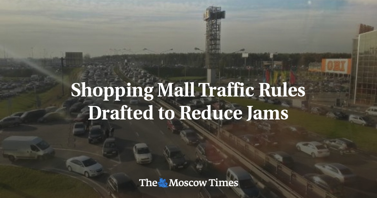 Shopping Mall Traffic Rules Drafted to Reduce Jams