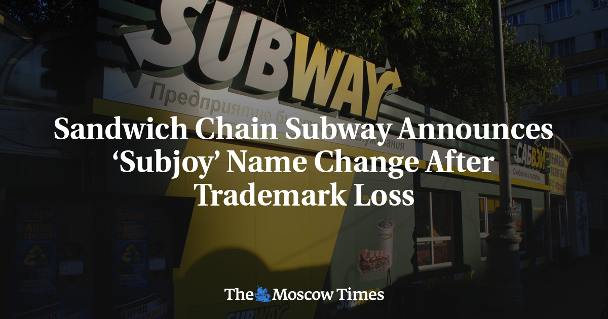 Sandwich Chain Subway Announces ‘Subjoy’ Name Change After Trademark ...