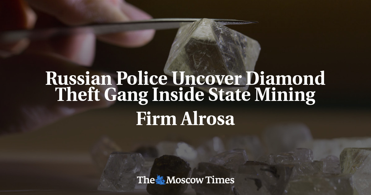 Russian Police Uncover Diamond Theft Gang Inside State Mining Firm ...