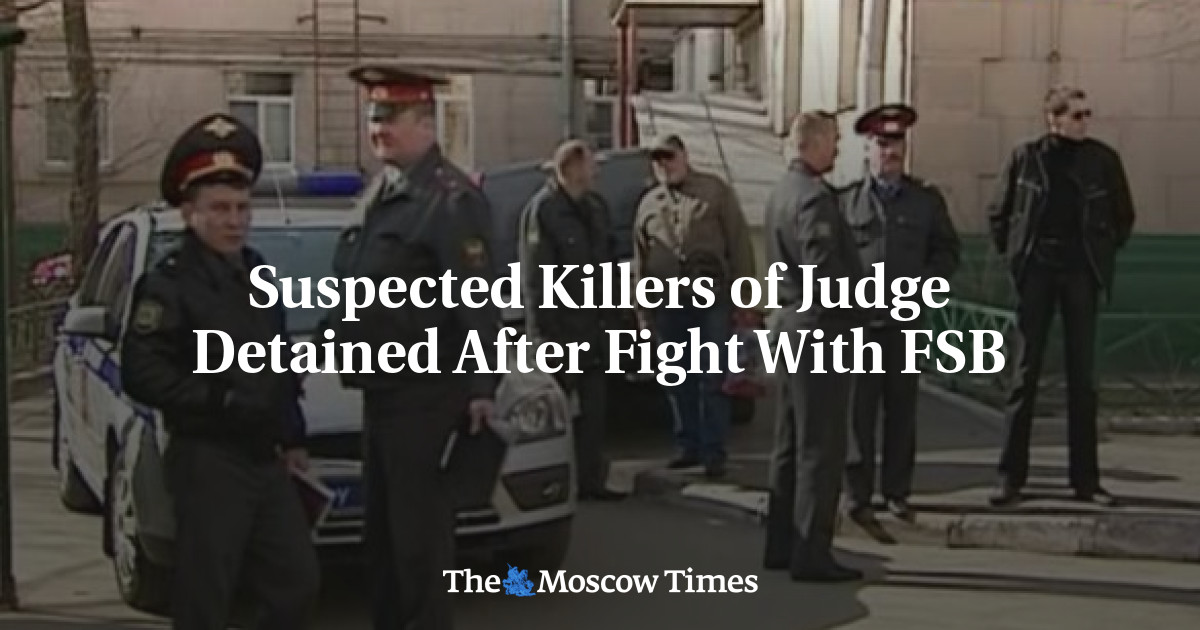 Suspected Killers of Judge Detained After Fight With FSB