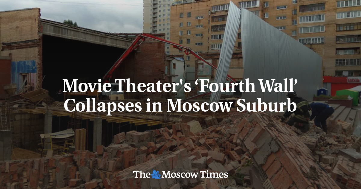 Movie Theater's ‘Fourth Wall’ Collapses in Moscow Suburb