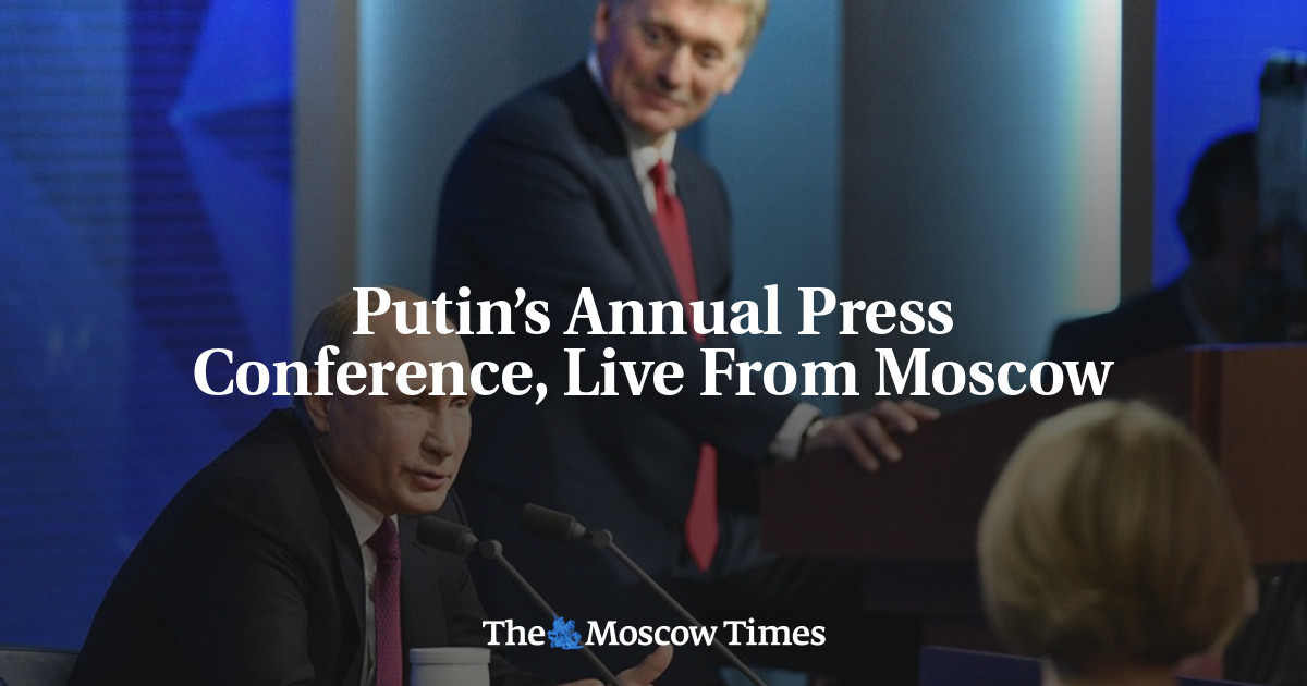 Putin’s Annual Press Conference, Live From Moscow