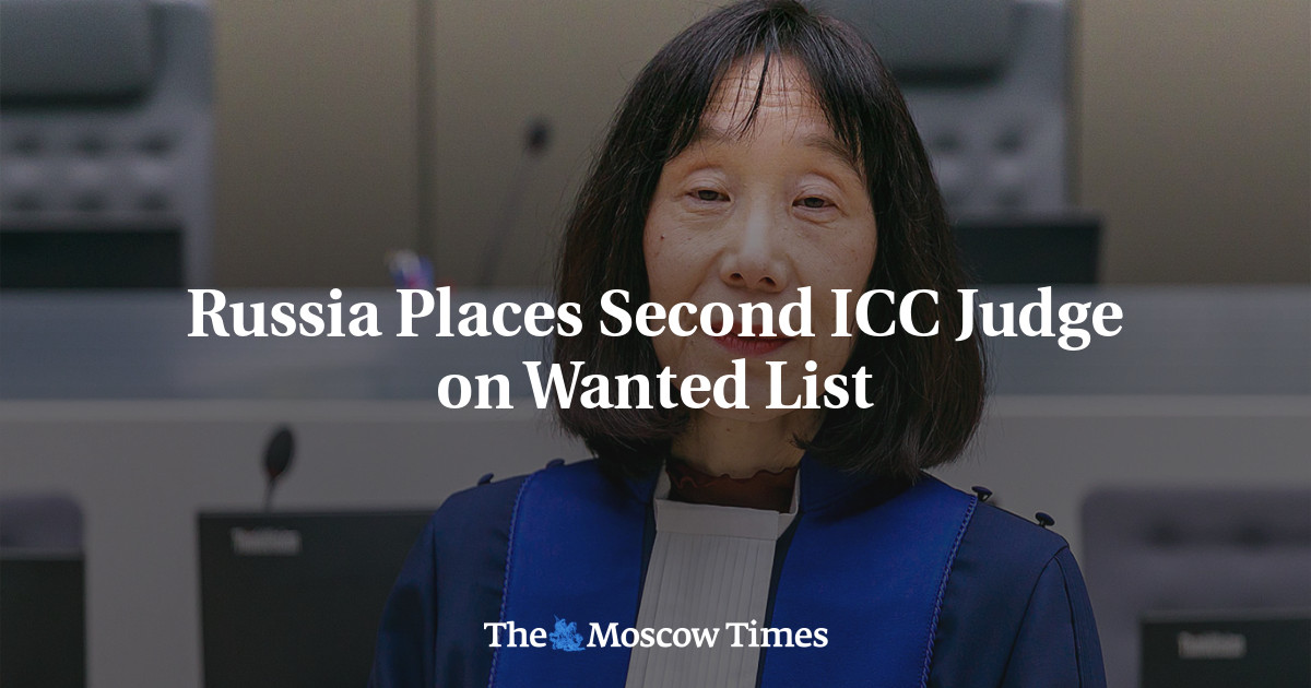 Russia Places Second ICC Judge on Wanted List - The Moscow Times